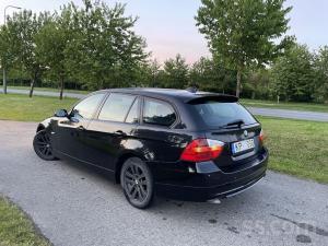 Black BMW 320 2007 in Jekabpils, with an engine capacity of 2.00 L and mileage of 409 thousand km for 3500 €, photo 2 on AUTOMOTO.COM.LV