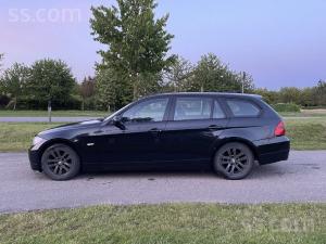 Black BMW 320 2007 in Jekabpils, with an engine capacity of 2.00 L and mileage of 409 thousand km for 3500 €, photo 4 on AUTOMOTO.COM.LV