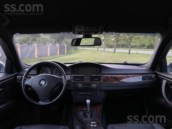 Black BMW 320 2007 in Jekabpils, with an engine capacity of 2.00 L and mileage of 409 thousand km for 3500 €, photo 7 on AUTOMOTO.COM.LV