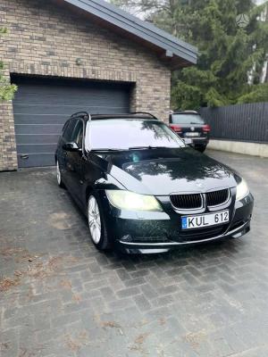 Black BMW 320 2007 in Vilnius, with an engine capacity of 2.00 L and mileage of 281 thousand km for 4199 €, photo 2 on AUTOMOTO.COM.LV