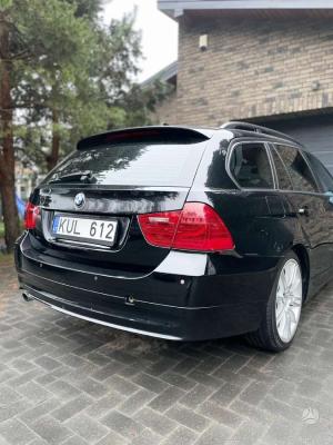 Black BMW 320 2007 in Vilnius, with an engine capacity of 2.00 L and mileage of 281 thousand km for 4199 €, photo 10 on AUTOMOTO.COM.LV