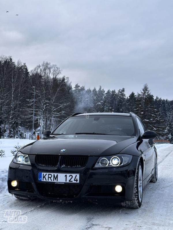Melns BMW 320 2007 Viļņa, ar dzinēja tilpumu 2.00 L un nobraukumu 337 tūkst. km par 4750 €, foto 7 vietnē AUTOMOTO.COM.LV