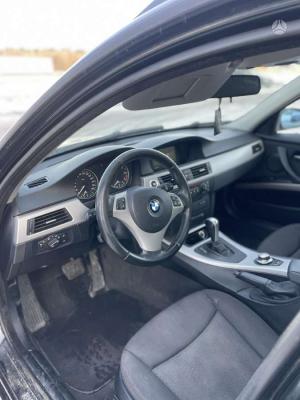 Melns BMW 320 2007 Kauņa, ar dzinēja tilpumu 2.00 L un nobraukumu 340 tūkst. km par 2850 €, foto 6 vietnē AUTOMOTO.COM.LV