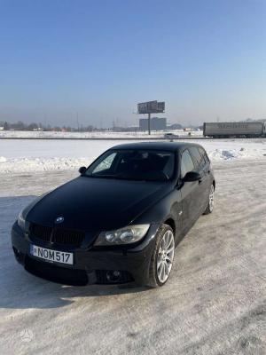 Black BMW 320 2007 in Kaunas, with an engine capacity of 2.00 L and mileage of 313 thousand km for 3800 €, photo 2 on AUTOMOTO.COM.LV