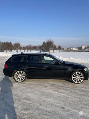 Black BMW 320 2007 in Kaunas, with an engine capacity of 2.00 L and mileage of 313 thousand km for 3800 €, photo 6 on AUTOMOTO.COM.LV