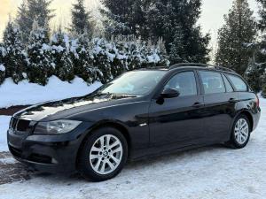 Black BMW 320 2007 in Utena, with an engine capacity of 2.00 L and mileage of 263 thousand km for 3350 €, photo 3 on AUTOMOTO.COM.LV