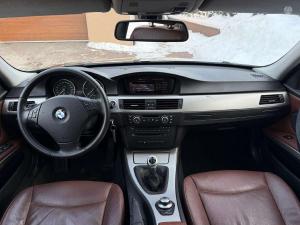 Black BMW 320 2007 in Utena, with an engine capacity of 2.00 L and mileage of 263 thousand km for 3350 €, photo 10 on AUTOMOTO.COM.LV