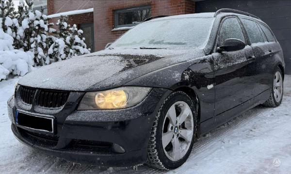 Melns BMW 320 2007 Viļņa, ar dzinēja tilpumu 2.00 L un nobraukumu 421 tūkst. km par 2350 €, foto 1 vietnē AUTOMOTO.COM.LV