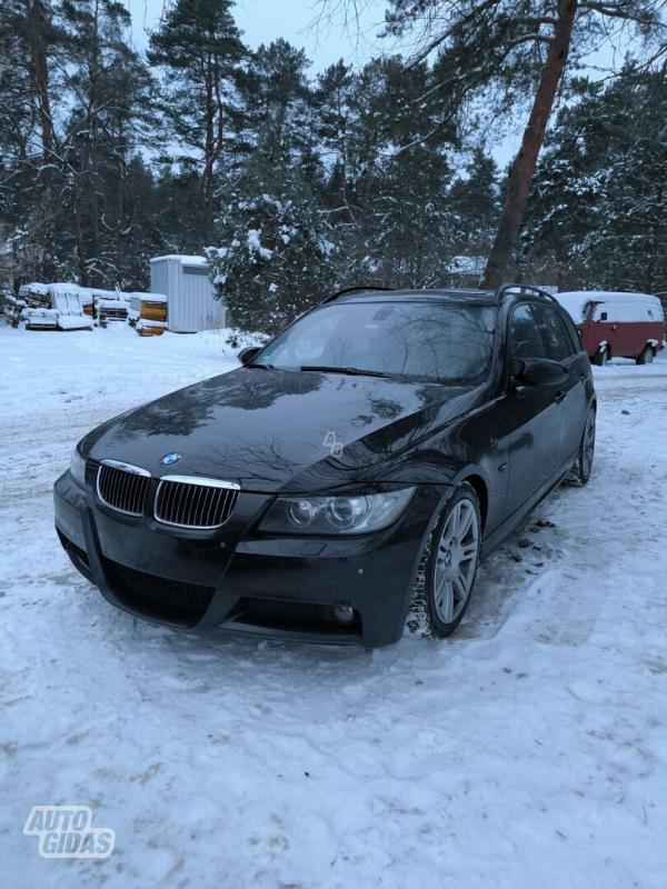 Black BMW 320 2007 in Vilnius, with an engine capacity of 2.00 L and mileage of 400 thousand km for 4990 €, photo 2 on AUTOMOTO.COM.LV