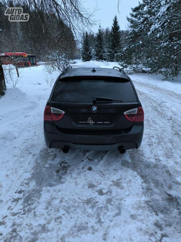 Black BMW 320 2007 in Vilnius, with an engine capacity of 2.00 L and mileage of 400 thousand km for 4990 €, photo 6 on AUTOMOTO.COM.LV