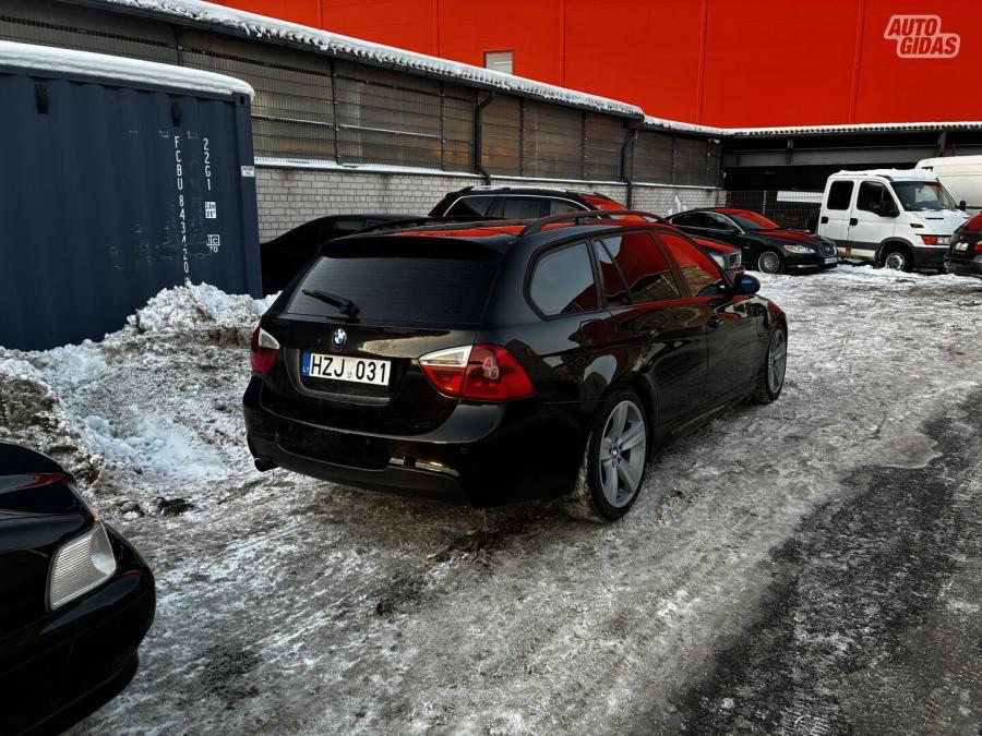 Black BMW 320 2007 in Vilnius, with an engine capacity of 2.00 L and mileage of 330 thousand km for 2700 €, photo 5 on AUTOMOTO.COM.LV