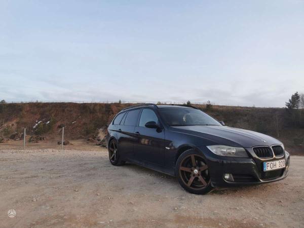Black BMW 320 2007 in Utena, with an engine capacity of 2.00 L and mileage of 390 thousand km for 3200 €, photo 1 on AUTOMOTO.COM.LV