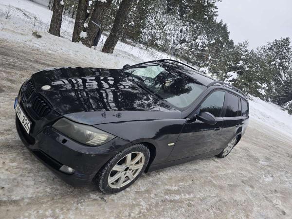Black BMW 320 2007 in Utena, with an engine capacity of 2.00 L and mileage of 390 thousand km for 3200 €, photo 4 on AUTOMOTO.COM.LV