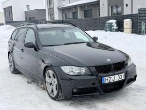 Black BMW 320 2007 in Vilnius, with an engine capacity of 2.00 L and mileage of 330 thousand km for 3150 €, photo  on AUTOMOTO.COM.LV