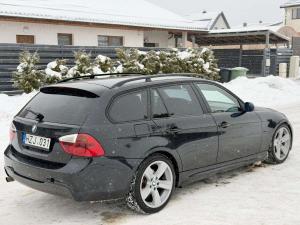 Black BMW 320 2007 in Vilnius, with an engine capacity of 2.00 L and mileage of 330 thousand km for 3150 €, photo 3 on AUTOMOTO.COM.LV