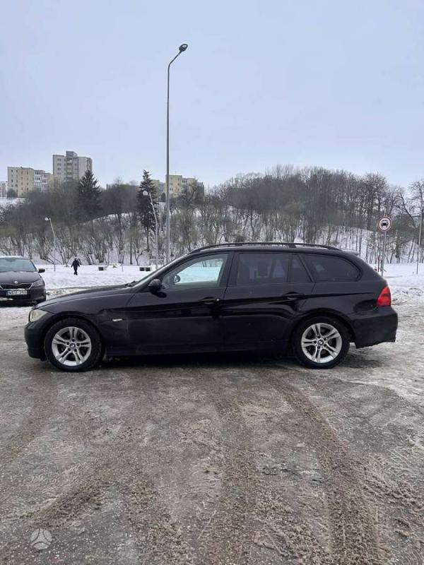 Black BMW 320 2007 in Panevezys, with an engine capacity of 2.00 L and mileage of 420 thousand km for 3600 €, photo 7 on AUTOMOTO.COM.LV