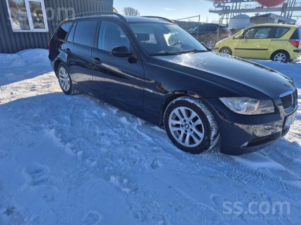 Melns BMW 320 2007 Liepāja, ar dzinēja tilpumu 2.00 L un nobraukumu 223 tūkst. km par 3700 €, foto 3 vietnē AUTOMOTO.COM.LV