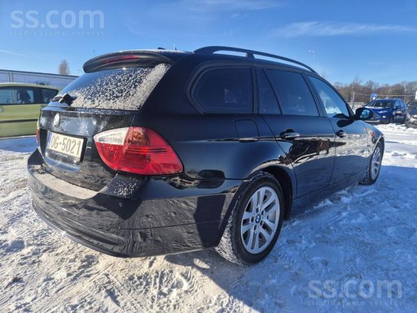Melns BMW 320 2007 Liepāja, ar dzinēja tilpumu 2.00 L un nobraukumu 223 tūkst. km par 3700 €, foto 5 vietnē AUTOMOTO.COM.LV