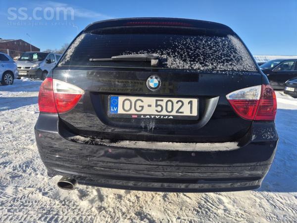Melns BMW 320 2007 Liepāja, ar dzinēja tilpumu 2.00 L un nobraukumu 223 tūkst. km par 3700 €, foto 6 vietnē AUTOMOTO.COM.LV
