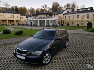 Black BMW 320 2007 in Vilnius, with an engine capacity of 2.00 L and mileage of 350 thousand km for 5000 €, photo 5 on AUTOMOTO.COM.LV