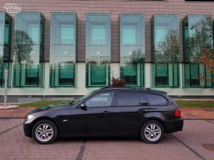 Black BMW 320 2007 in Vilnius, with an engine capacity of 2.00 L and mileage of 350 thousand km for 5000 €, photo 12 on AUTOMOTO.COM.LV