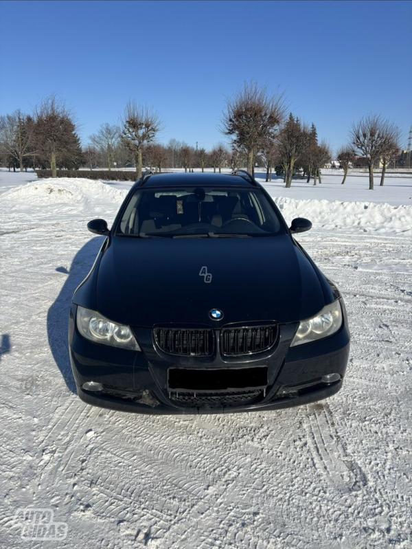 Melns BMW 320 2007 Kauņa, ar dzinēja tilpumu 2.00 L un nobraukumu 413 tūkst. km par 4250 €, foto 1 vietnē AUTOMOTO.COM.LV