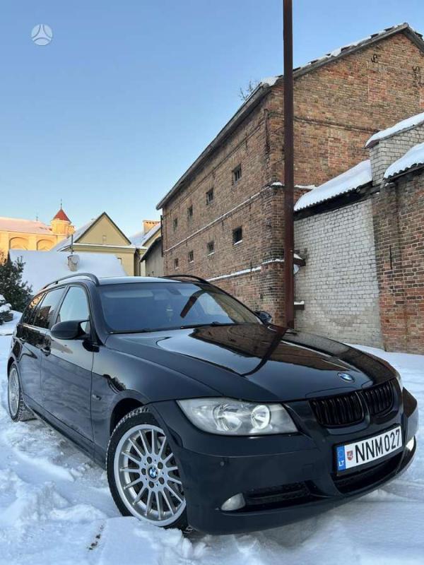 Melns BMW 320 2007 Kėdainiai, ar dzinēja tilpumu 2.00 L un nobraukumu 510 tūkst. km par 3850 €, foto 1 vietnē AUTOMOTO.COM.LV