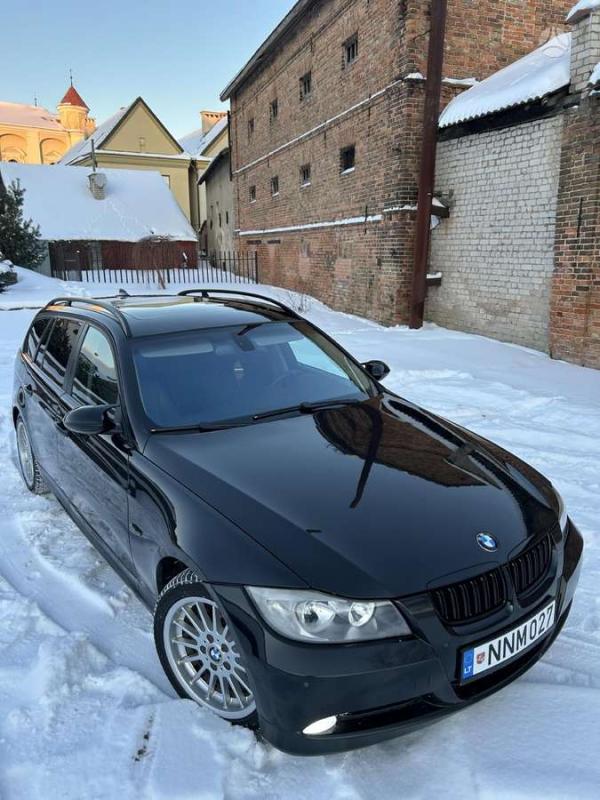Melns BMW 320 2007 Kėdainiai, ar dzinēja tilpumu 2.00 L un nobraukumu 510 tūkst. km par 3850 €, foto 3 vietnē AUTOMOTO.COM.LV