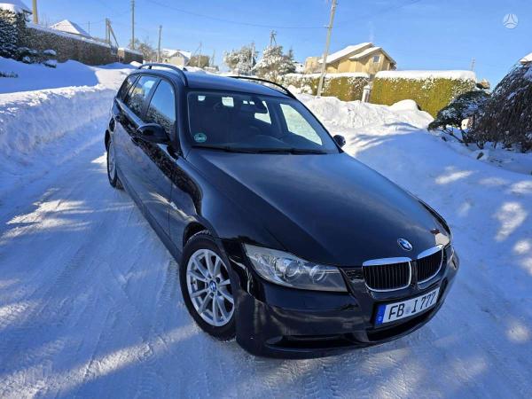 Black BMW 320 2007 in Kedainiai, with an engine capacity of 2.00 L and mileage of 292 thousand km for 3999 €, photo 1 on AUTOMOTO.COM.LV