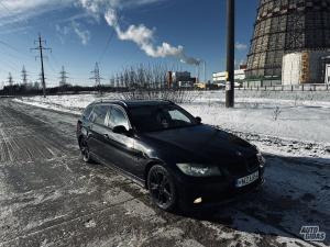 Black BMW 320 2007 in Vilnius, with an engine capacity of 2.00 L and mileage of 370 thousand km for 3300 €, photo  on AUTOMOTO.COM.LV
