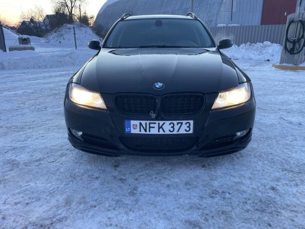 Black BMW 320 2007 in Kaunas, with an engine capacity of 2.00 L and mileage of 406 thousand km for 3500 €, photo 1 on AUTOMOTO.COM.LV