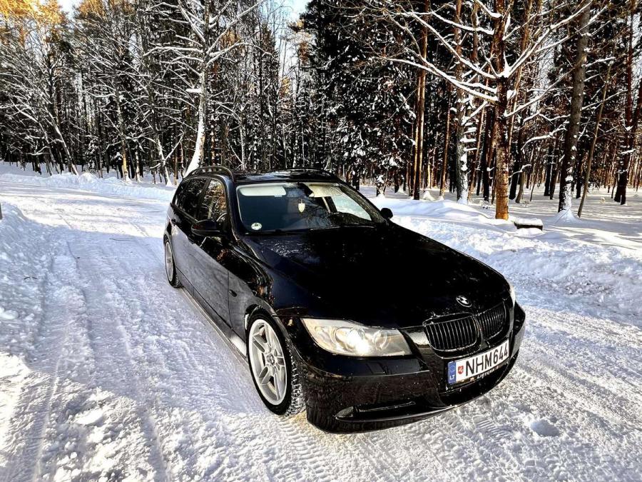 Melns BMW 320 2007 Kuršėnai, ar dzinēja tilpumu 2.00 L un nobraukumu 378 tūkst. km par 3000 €, foto 8 vietnē AUTOMOTO.COM.LV