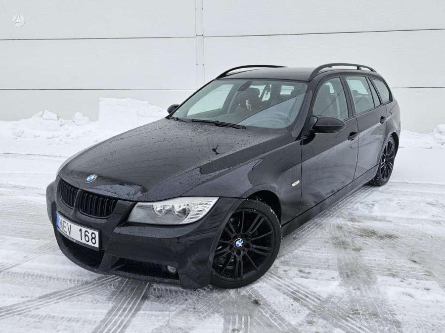 Melns BMW 320 2007 Klaipėda, ar dzinēja tilpumu 2.00 L un nobraukumu 335 tūkst. km par 3500 €, foto 1 vietnē AUTOMOTO.COM.LV