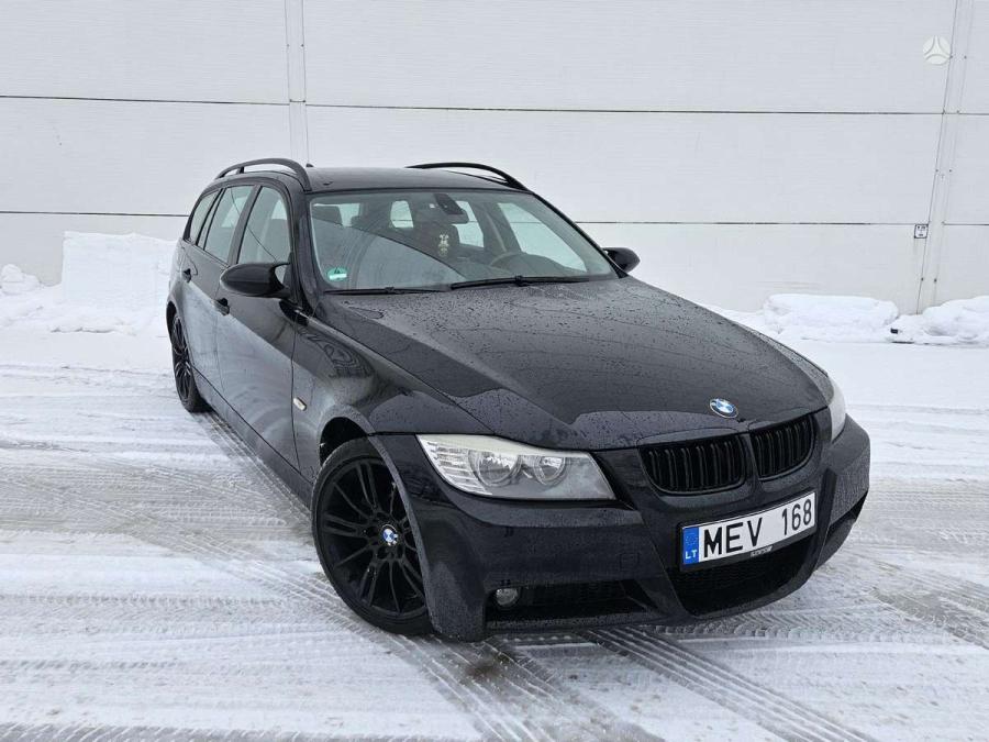 Melns BMW 320 2007 Klaipėda, ar dzinēja tilpumu 2.00 L un nobraukumu 335 tūkst. km par 3500 €, foto 3 vietnē AUTOMOTO.COM.LV