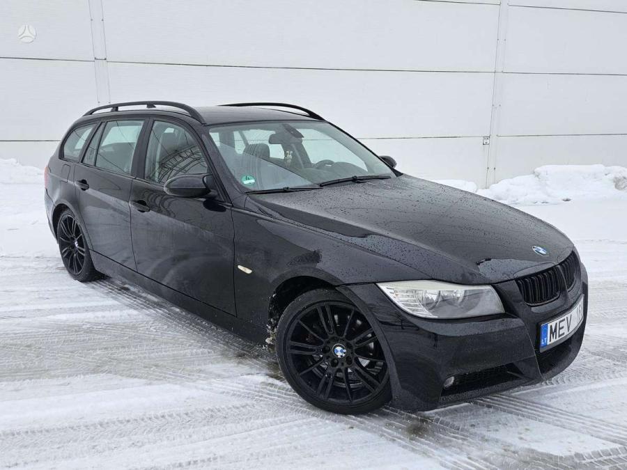 Melns BMW 320 2007 Klaipėda, ar dzinēja tilpumu 2.00 L un nobraukumu 335 tūkst. km par 3500 €, foto 4 vietnē AUTOMOTO.COM.LV