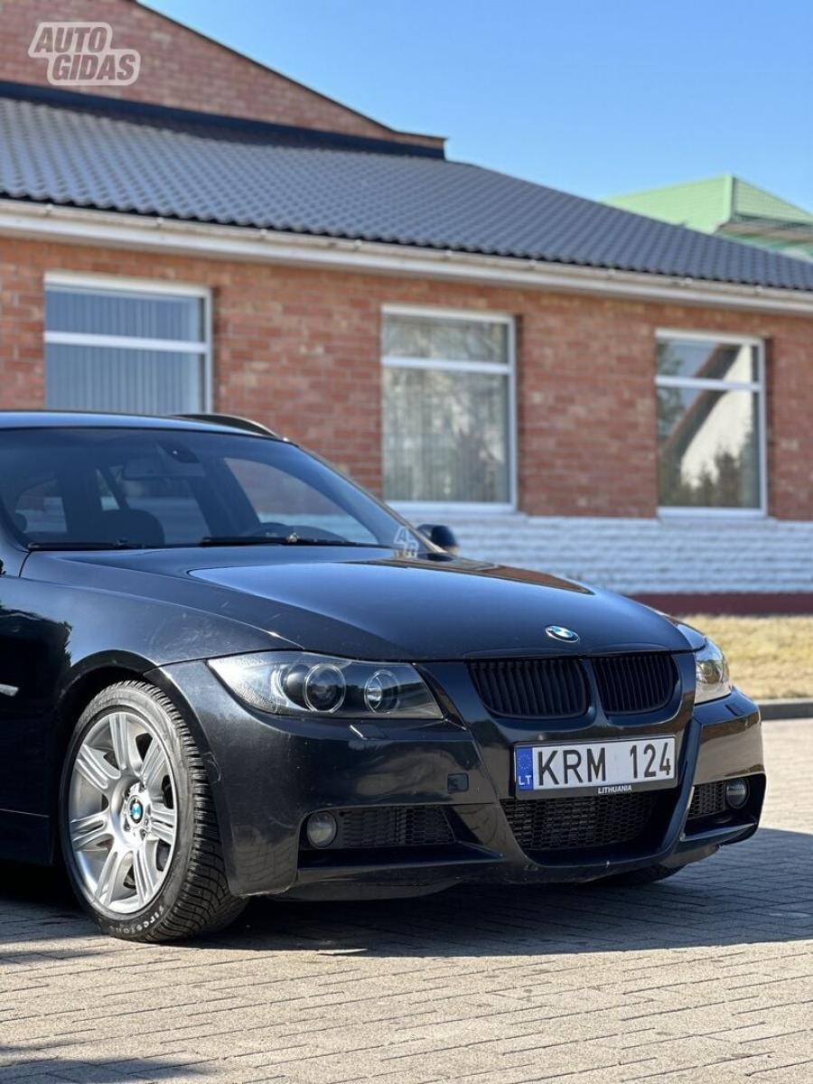 Melns BMW 320 2007 Viļņa, ar dzinēja tilpumu 2.00 L un nobraukumu 337 tūkst. km par 3650 €, foto 2 vietnē AUTOMOTO.COM.LV