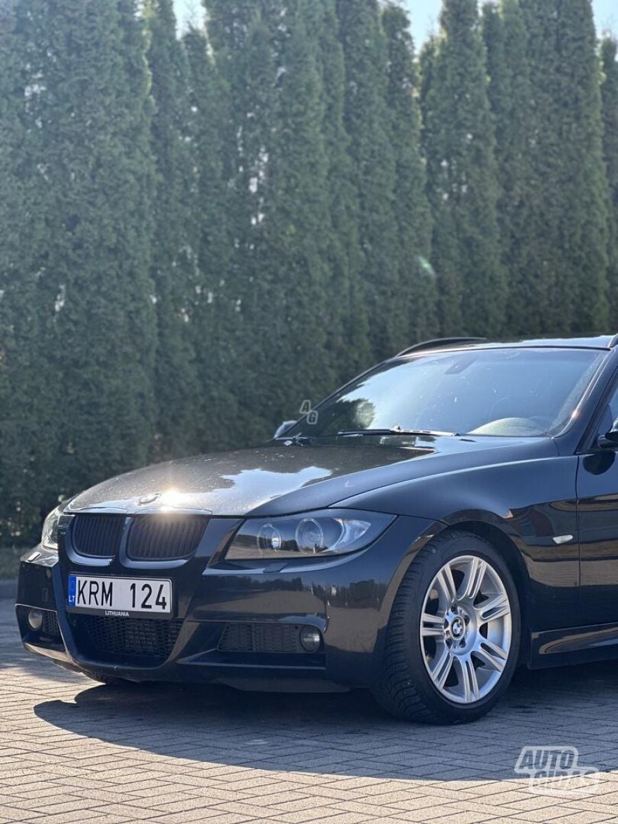 Melns BMW 320 2007 Viļņa, ar dzinēja tilpumu 2.00 L un nobraukumu 337 tūkst. km par 3650 €, foto 5 vietnē AUTOMOTO.COM.LV