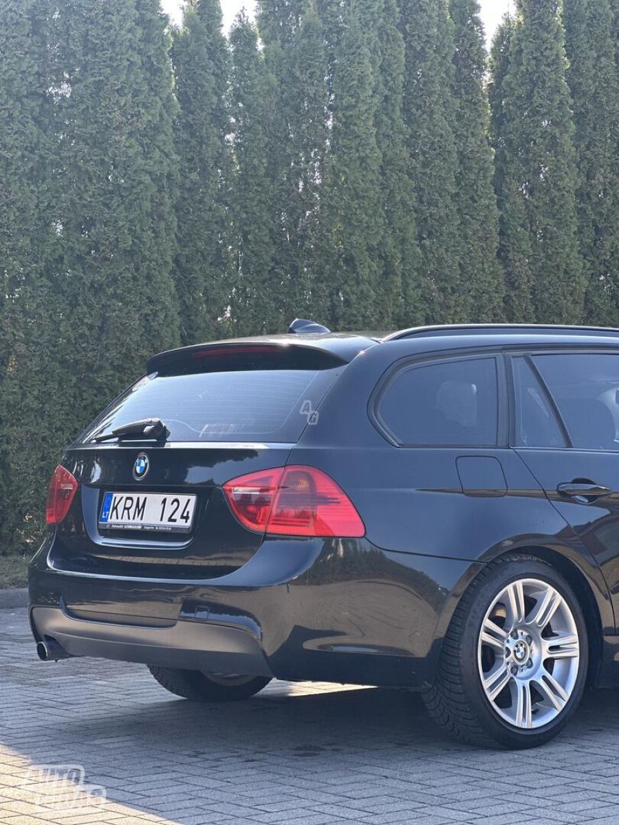Melns BMW 320 2007 Viļņa, ar dzinēja tilpumu 2.00 L un nobraukumu 337 tūkst. km par 3650 €, foto 16 vietnē AUTOMOTO.COM.LV