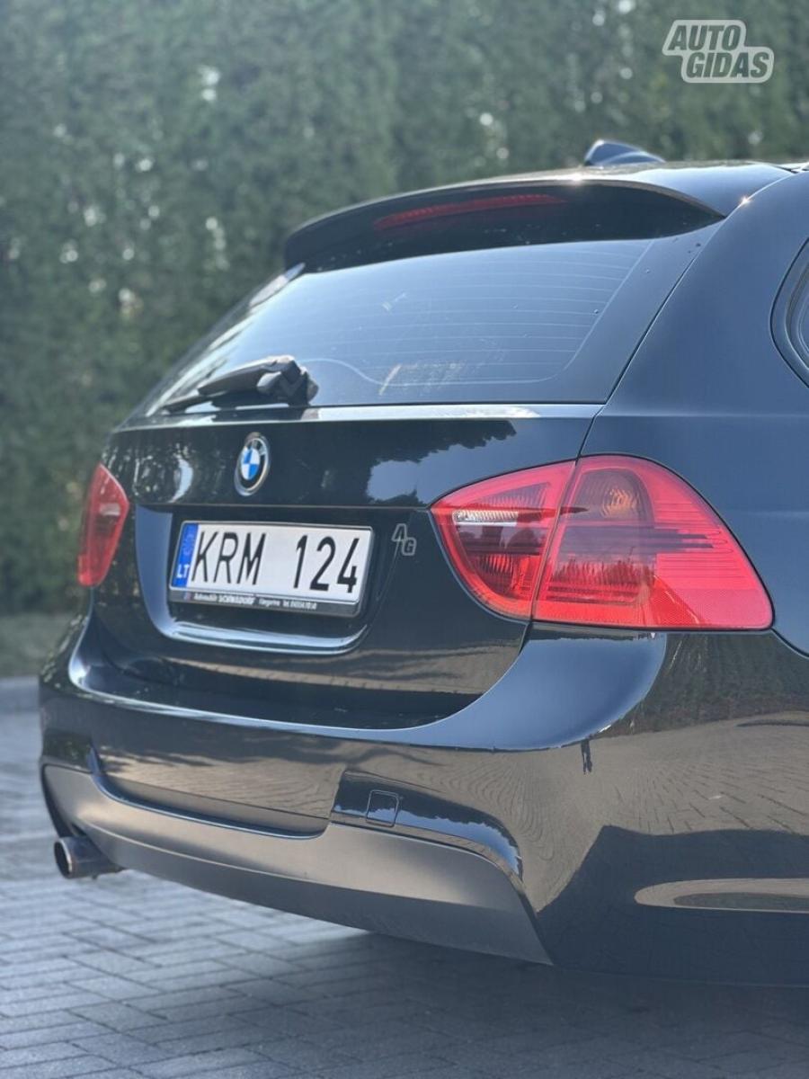 Melns BMW 320 2007 Viļņa, ar dzinēja tilpumu 2.00 L un nobraukumu 337 tūkst. km par 3650 €, foto 17 vietnē AUTOMOTO.COM.LV