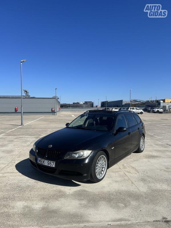 Black BMW 320 2007 in Vilnius, with an engine capacity of 2.00 L and mileage of 309 thousand km for 3500 €, photo 5 on AUTOMOTO.COM.LV