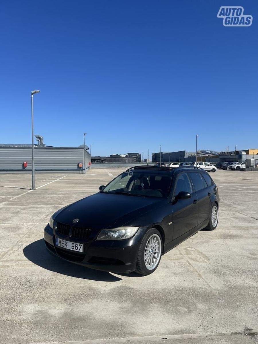 Melns BMW 320 2007 Viļņa, ar dzinēja tilpumu 2.00 L un nobraukumu 309 tūkst. km par 3500 €, foto 5 vietnē AUTOMOTO.COM.LV