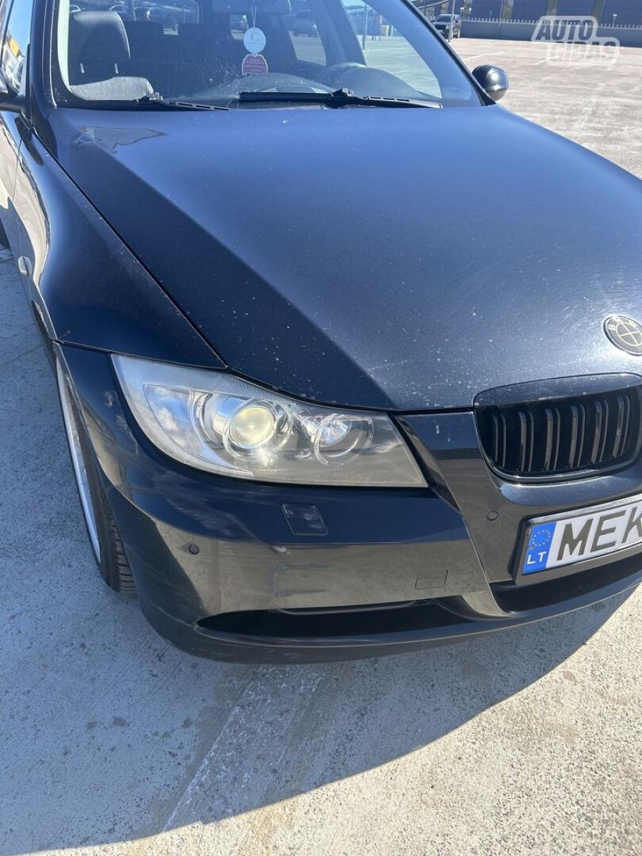 Melns BMW 320 2007 Viļņa, ar dzinēja tilpumu 2.00 L un nobraukumu 309 tūkst. km par 3500 €, foto 6 vietnē AUTOMOTO.COM.LV