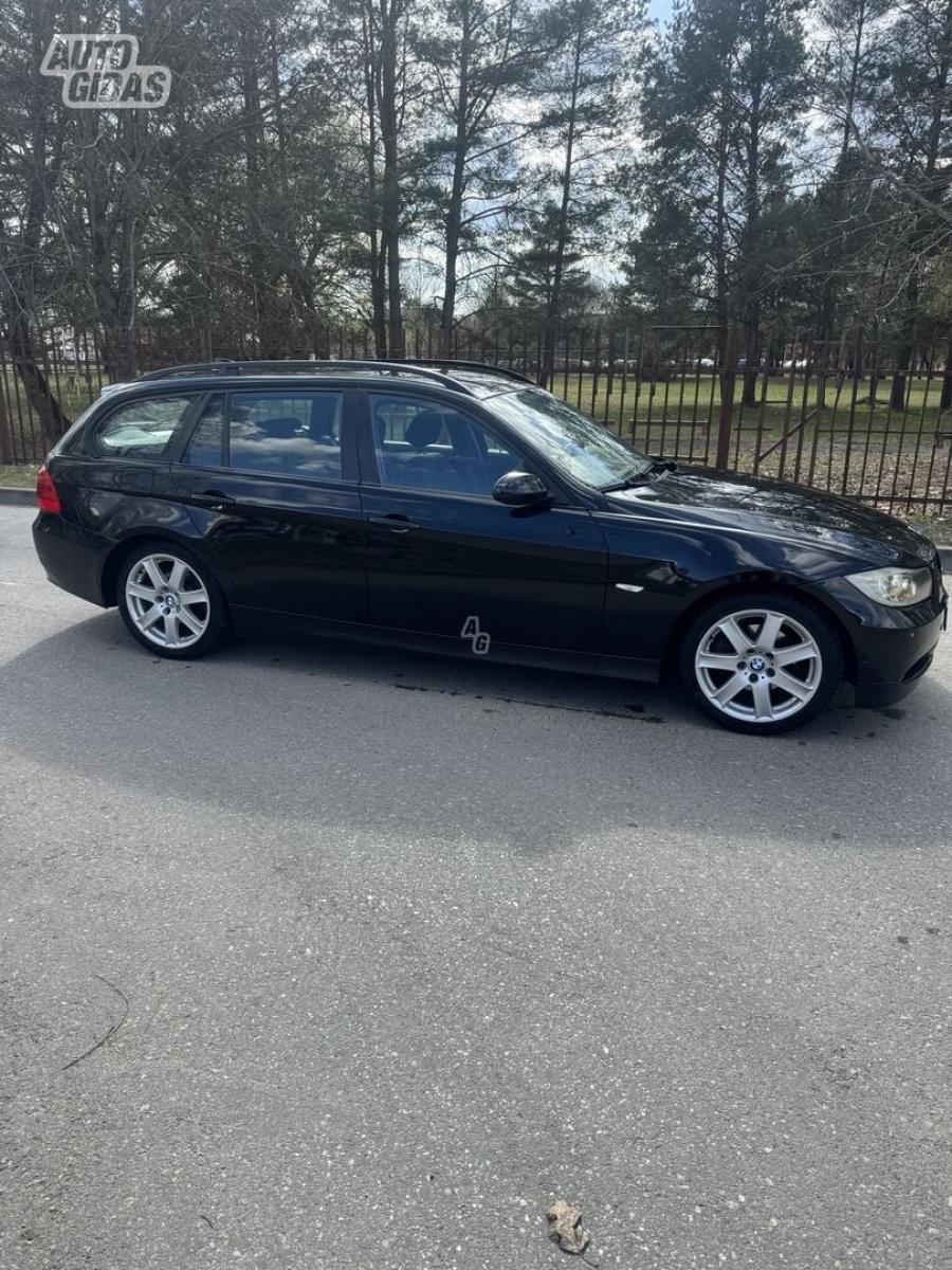 Black BMW 320 2007 in Kaunas, with an engine capacity of 2.00 L and mileage of 450 thousand km for 2950 €, photo 5 on AUTOMOTO.COM.LV