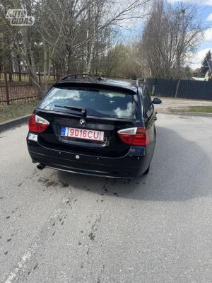 Black BMW 320 2007 in Kaunas, with an engine capacity of 2.00 L and mileage of 450 thousand km for 2950 €, photo 7 on AUTOMOTO.COM.LV