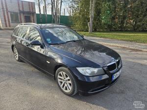 Black BMW 320 2007 in Sakiai, with an engine capacity of 2.00 L and mileage of 312 thousand km for 1600 €, photo 4 on AUTOMOTO.COM.LV