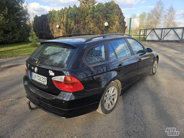 Black BMW 320 2007 in Sakiai, with an engine capacity of 2.00 L and mileage of 312 thousand km for 1600 €, photo 5 on AUTOMOTO.COM.LV