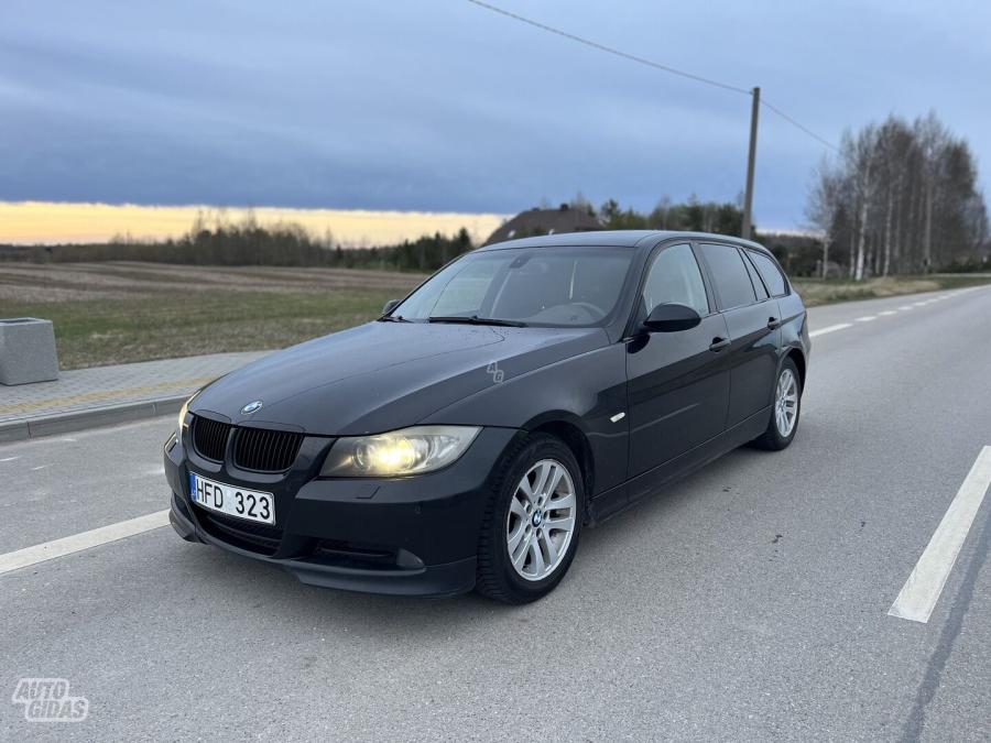 Melns BMW 320 2007 Klaipėda, ar dzinēja tilpumu 2.00 L un nobraukumu 448 tūkst. km par 2000 €, foto 1 vietnē AUTOMOTO.COM.LV