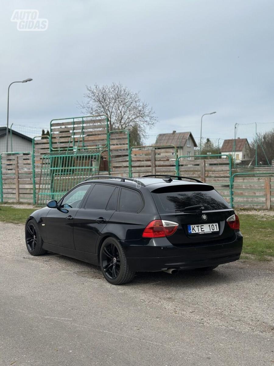 Black BMW 320 2007 in Klaipeda, with an engine capacity of 2.00 L and mileage of 450 thousand km for 3100 €, photo 7 on AUTOMOTO.COM.LV