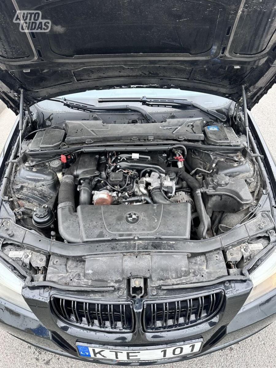 Black BMW 320 2007 in Klaipeda, with an engine capacity of 2.00 L and mileage of 450 thousand km for 3100 €, photo 9 on AUTOMOTO.COM.LV