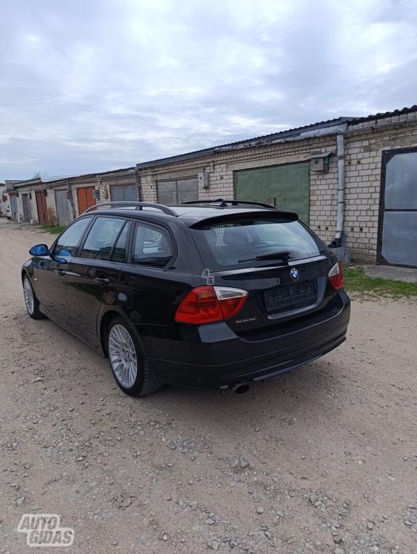 Black BMW 320 2007 in Druskininkai, with an engine capacity of 2.00 L and mileage of 347 thousand km for 3300 €, photo 3 on AUTOMOTO.COM.LV
